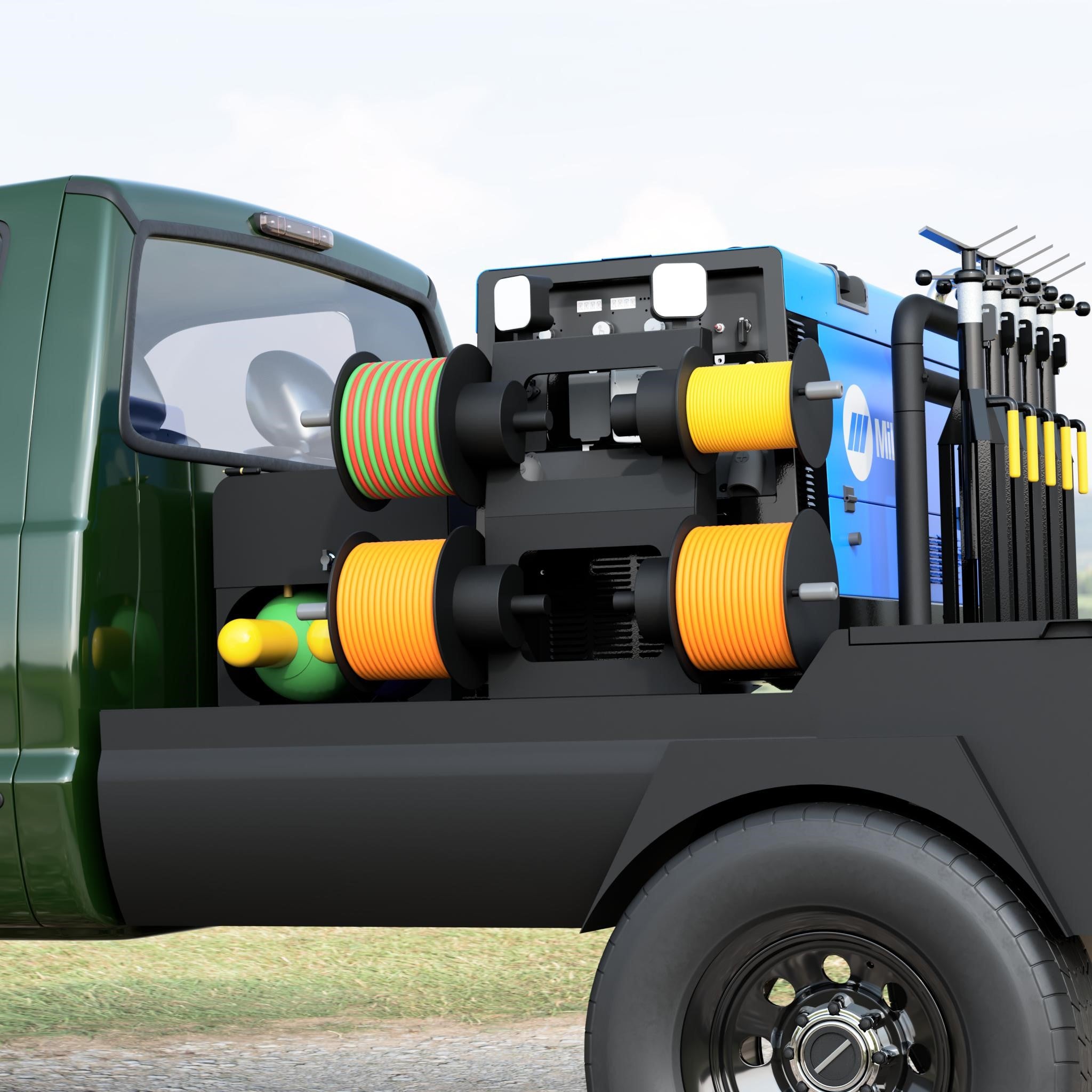 Reel Racks – Black Bison Fab