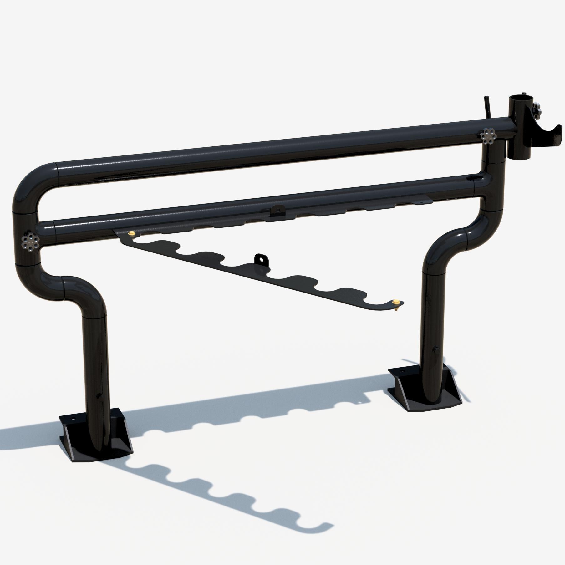 Large Sloop Hoosier Pole – Black Bison Fab