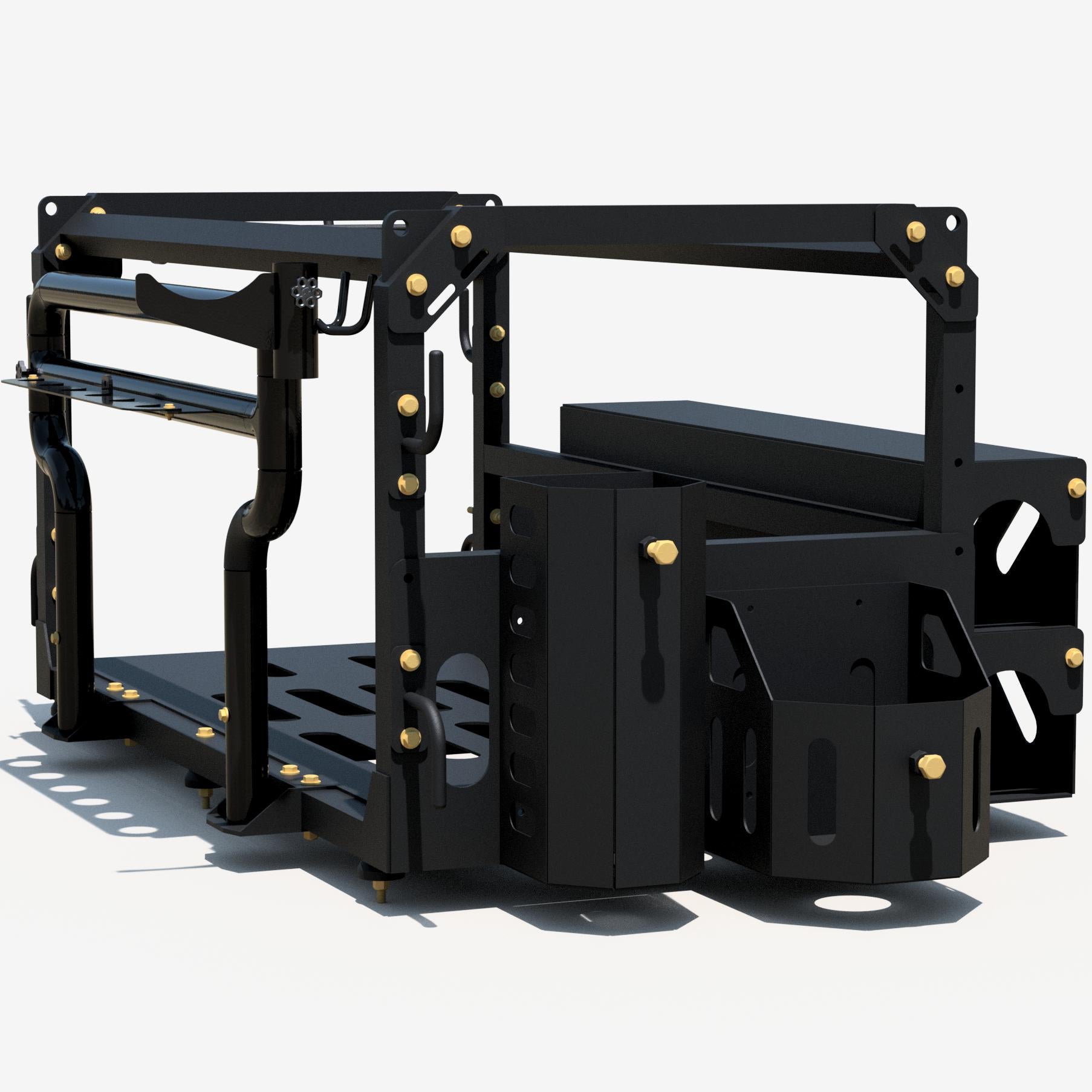 Large Modular Sloop Welding Skid – Black Bison Fab